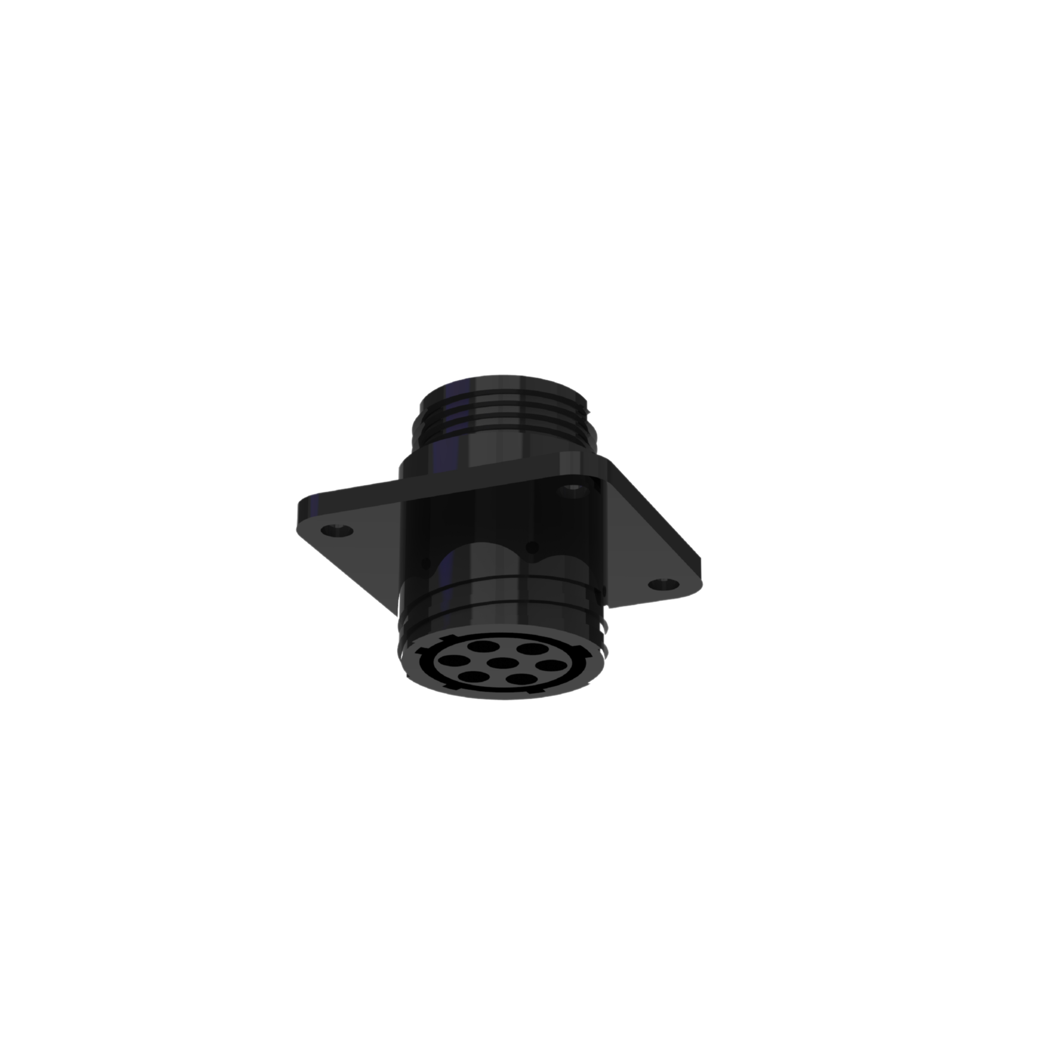 7-pin Circular Receptacle (#060044) – Precision Water Systems