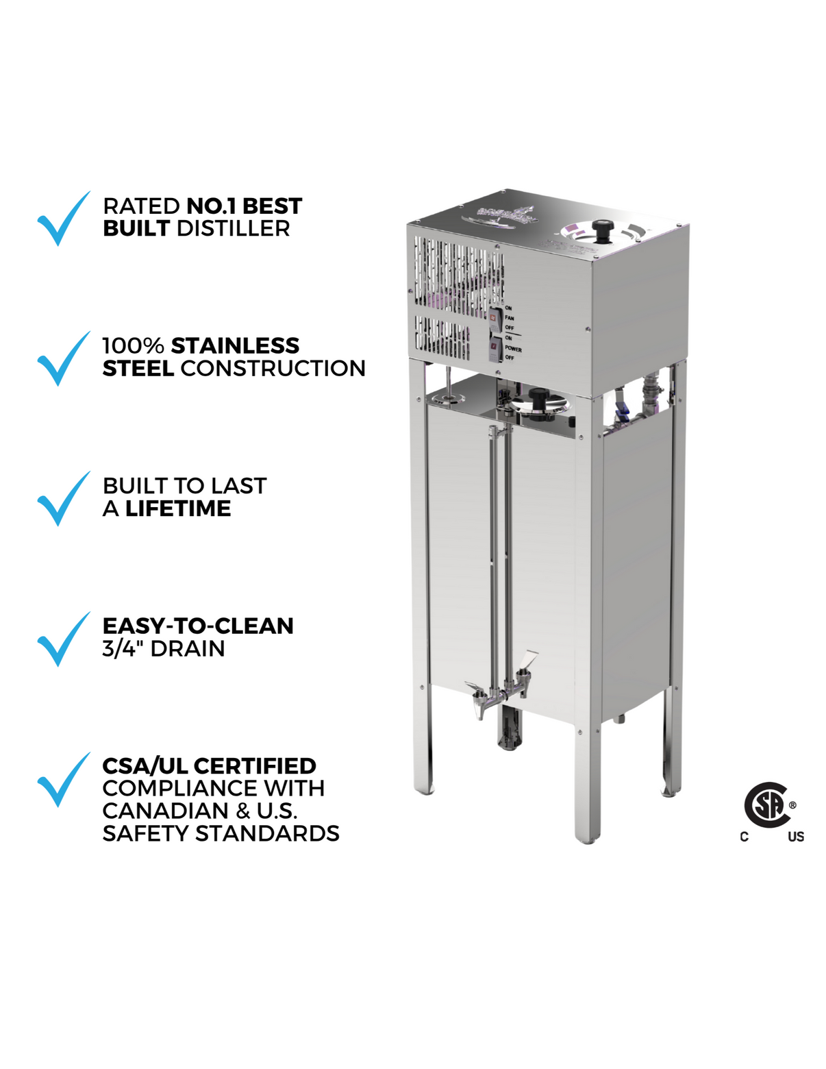 PWS 12-20 Sea Distiller – Precision Water Systems