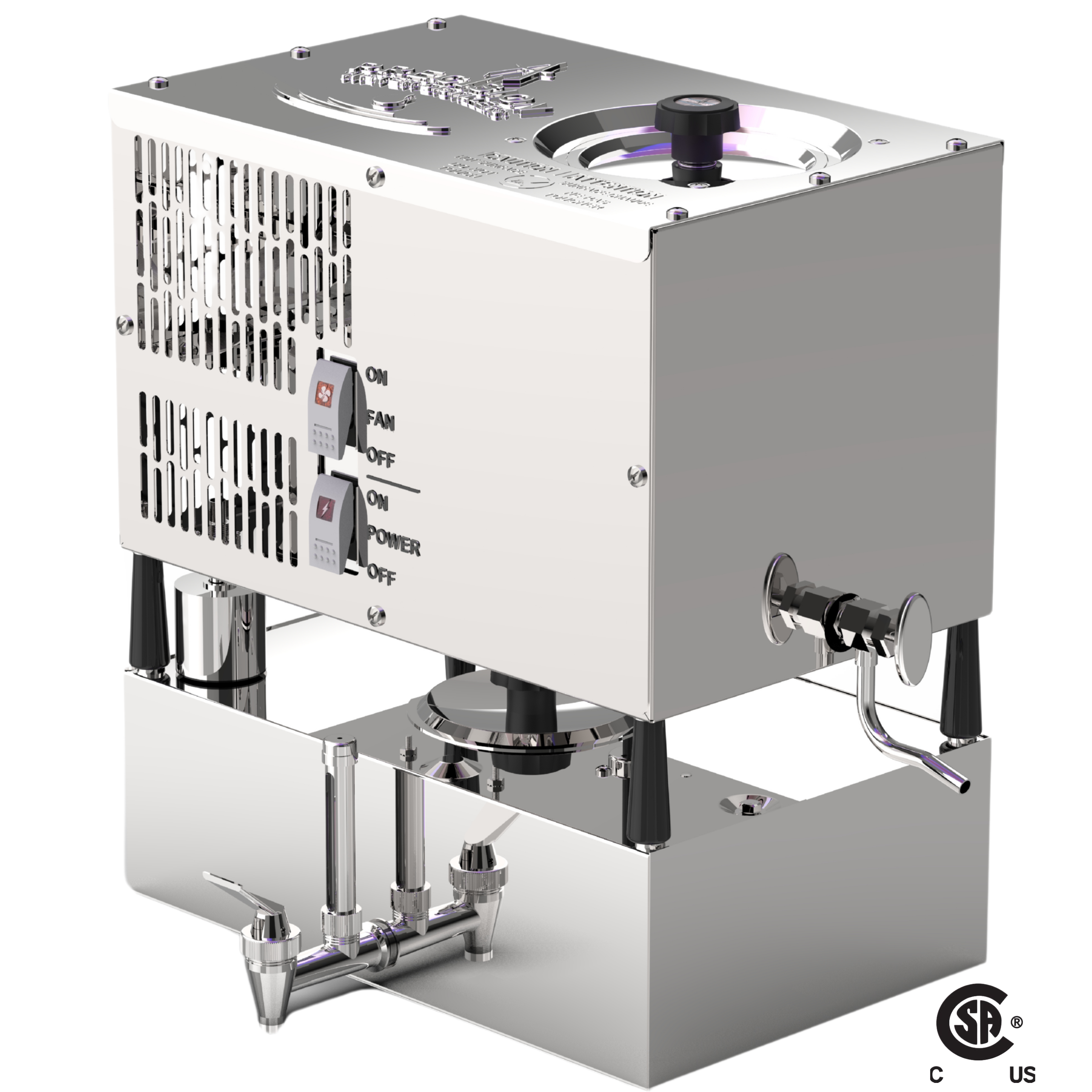 PWS 8-M Manual Stream Distiller – Precision Water Systems